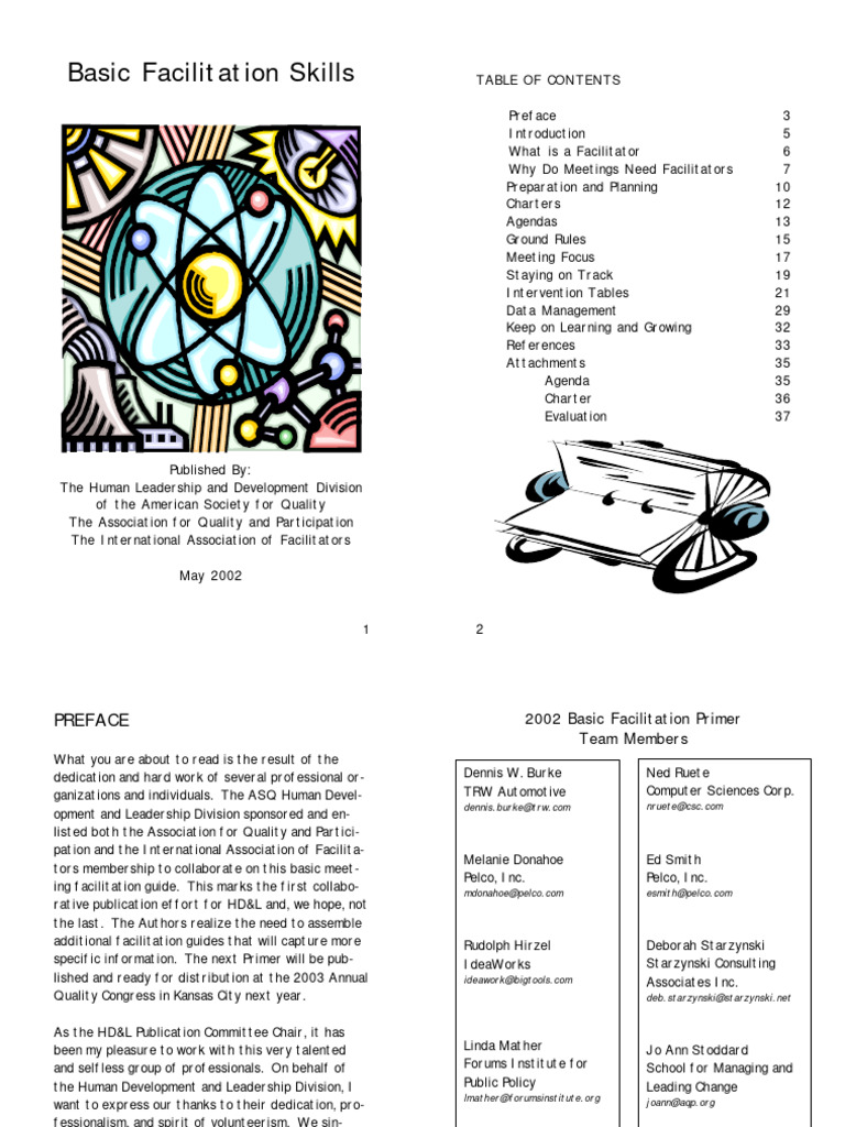 Essential Facilitation Skills Guide | PDF | Facilitator | Consensus Decision Making
