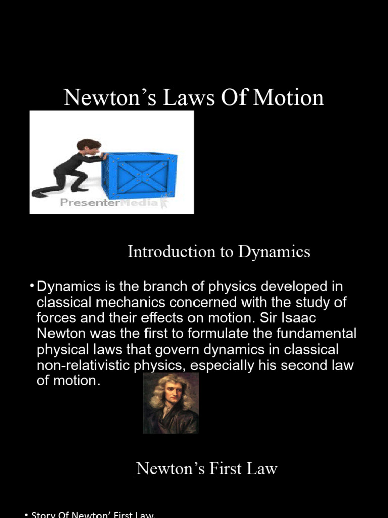 Newton's Laws of Motion Explained | PDF | Philosophy