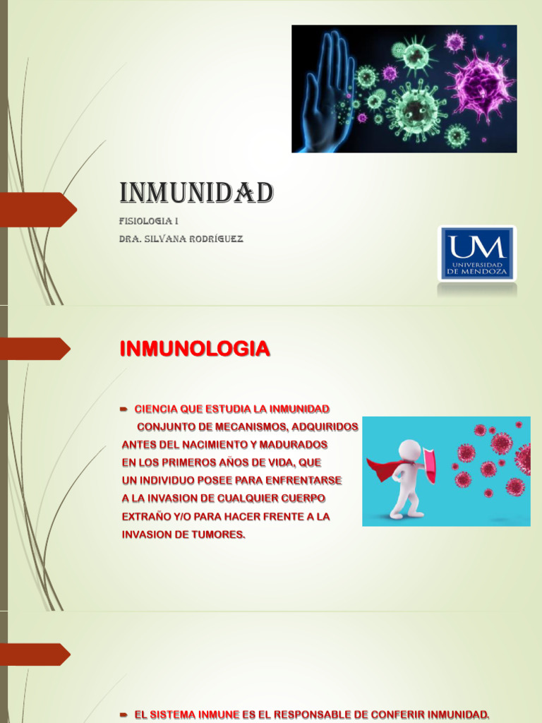INMUNIDAD | PDF | Sistema inmune | Antígeno