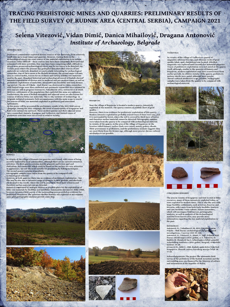 Tracing Prehistoric Mines and Quarries P | PDF