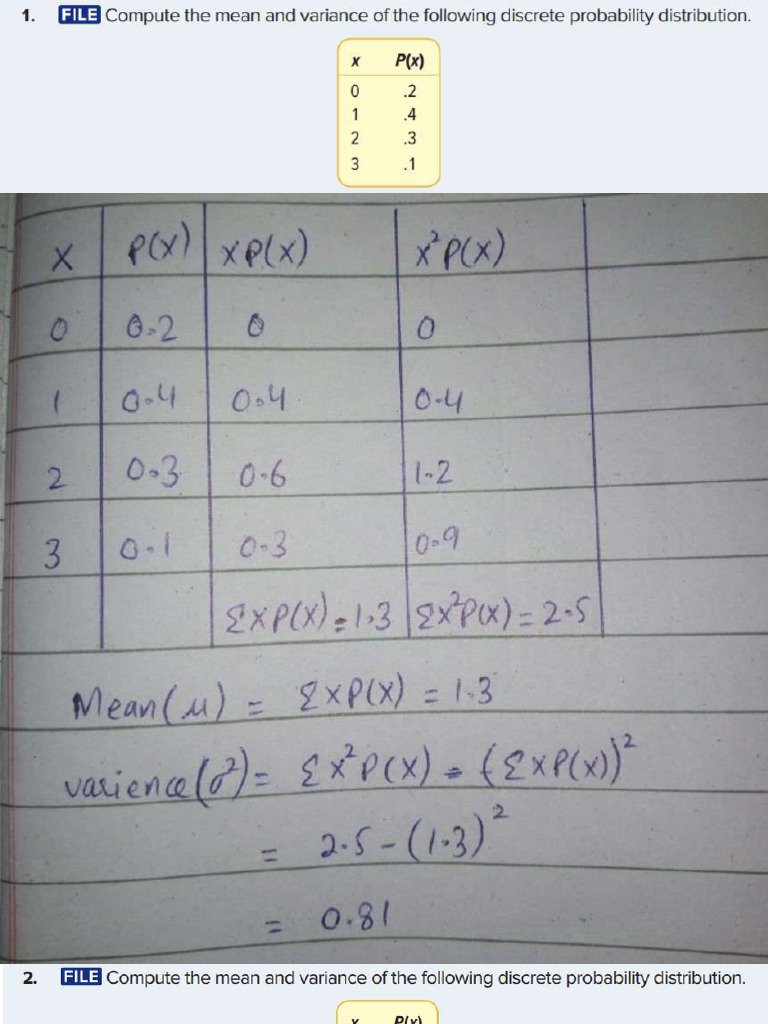 Discrete Probability | PDF
