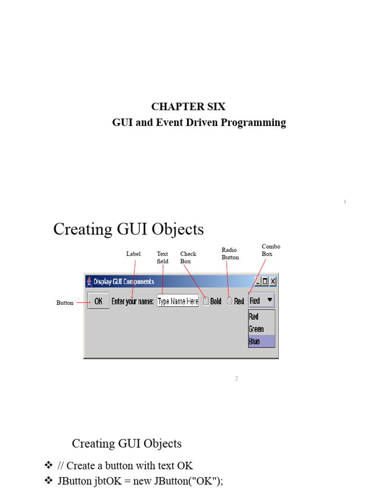Swing GUI Programming Guide | PDF | Software | Software Engineering