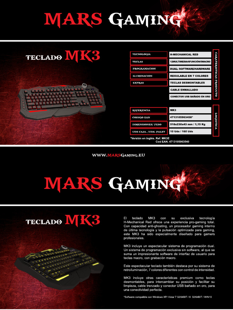 MK3 Ficha Es | PDF