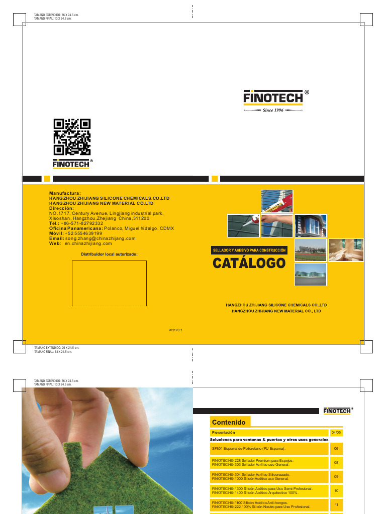 Finotech Catalogo V2021 | PDF | Materiales | Ingeniería de Edificación