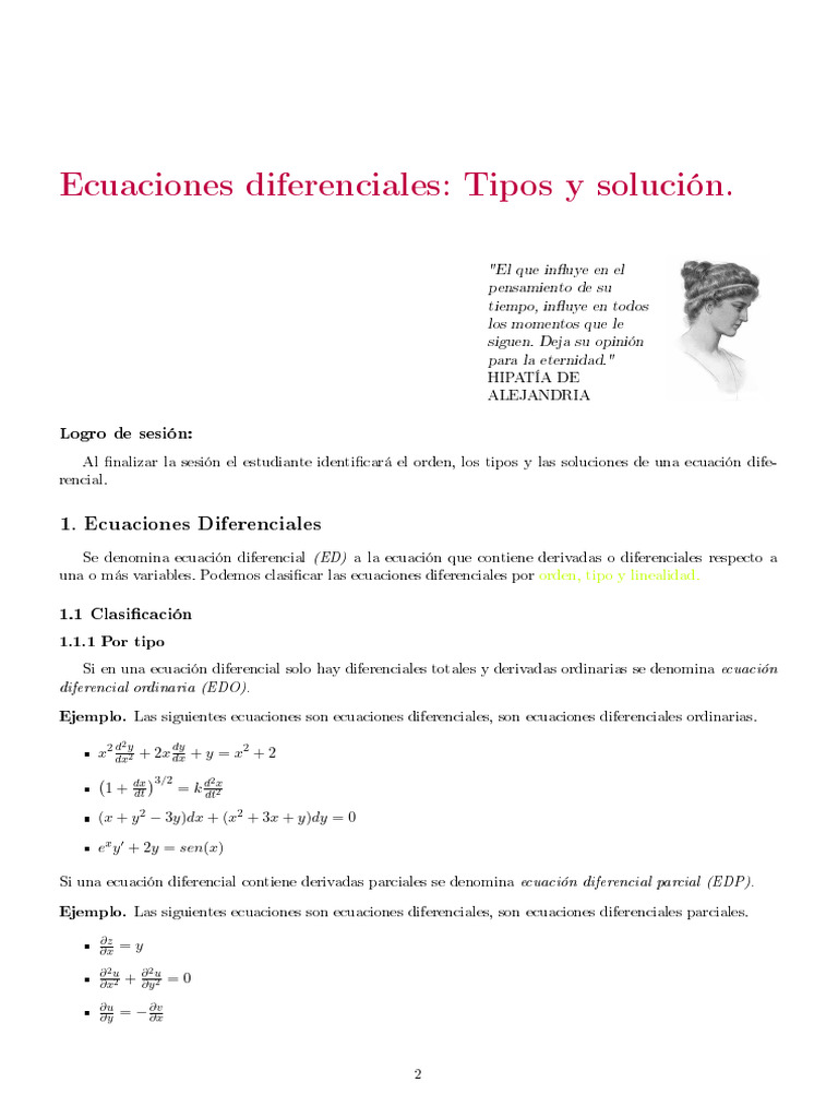 S01.s1 - Resolver Ejercicios | PDF | Ecuaciones | Ecuaciones diferenciales