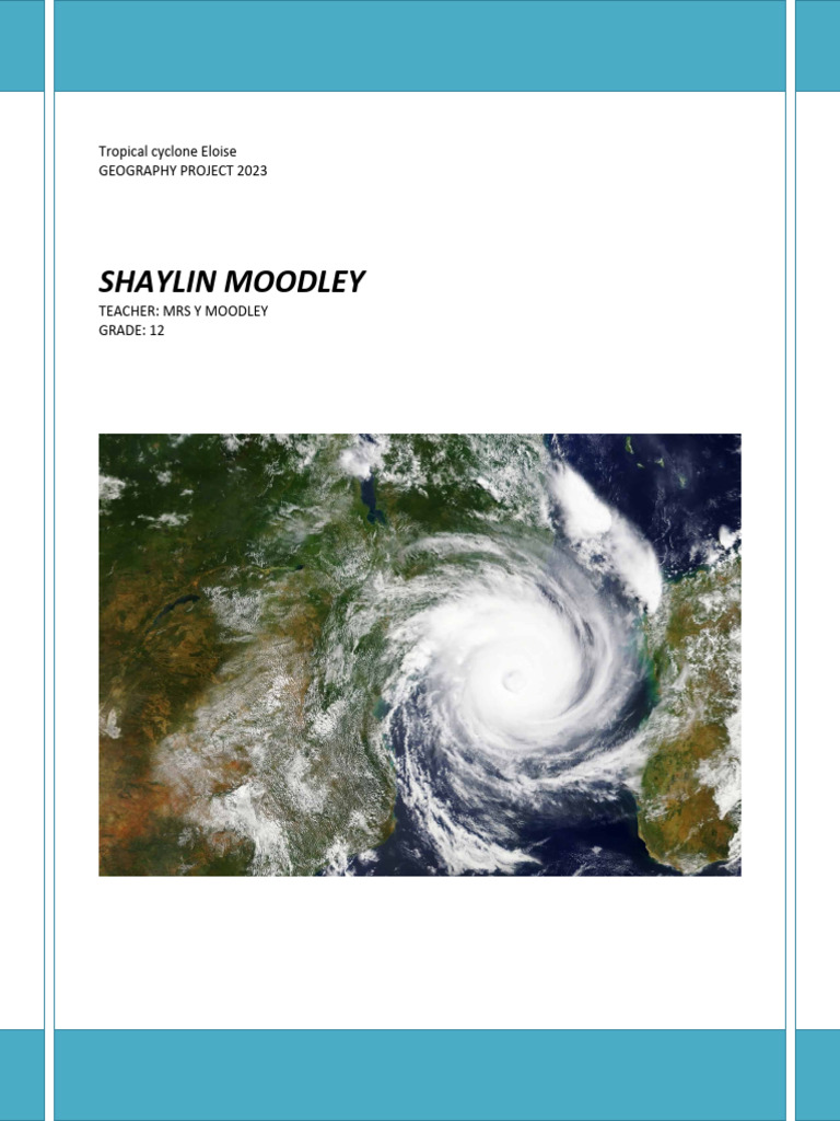 Tropical Cyclone Eloise | PDF | Tropical Cyclones | Natural Disasters