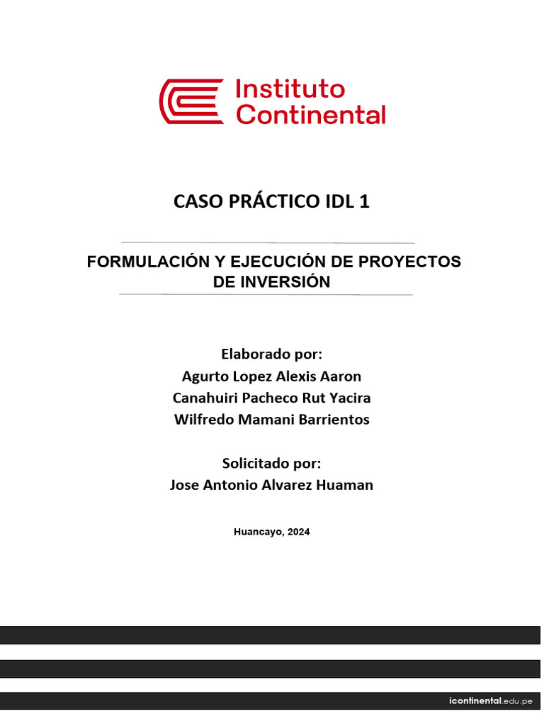 CPP1 - Formulación y Ejecución - Agurto Lopez Alexis | PDF | Quinua | Alimentos