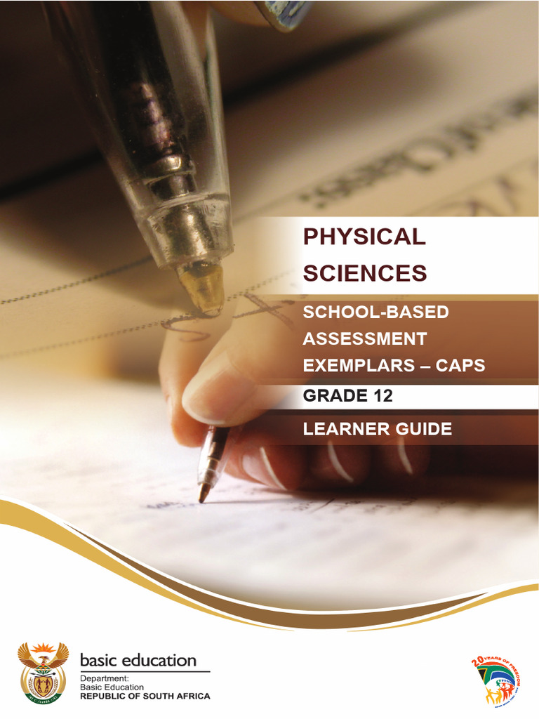 Grade 12 Physical Sciences Assessment Guide | PDF | Voltage | Ester