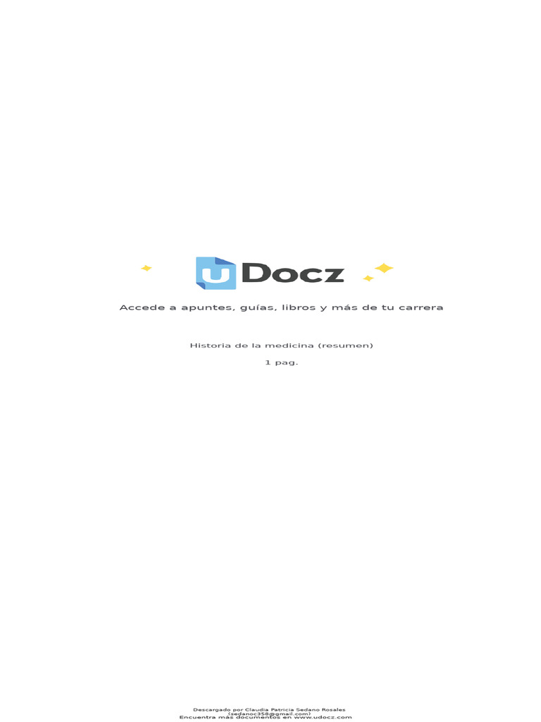 Historia de La Medic 157692 Downloadable 5323826 | PDF | Medicina ...
