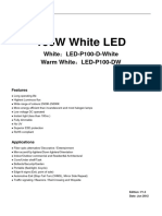 Led Voltage/Current Ratings Table | PDF | Resistor | Direct Current