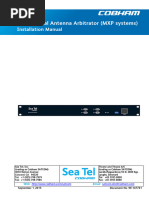 Seatel Error Codes PDF | PDF | Antenna (Radio) | Electronic Engineering