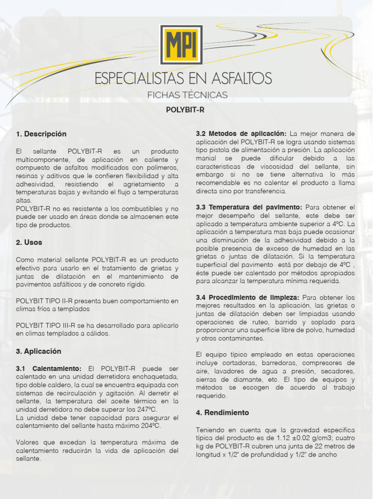 Polybit 1 | PDF | Hormigón | Materiales
