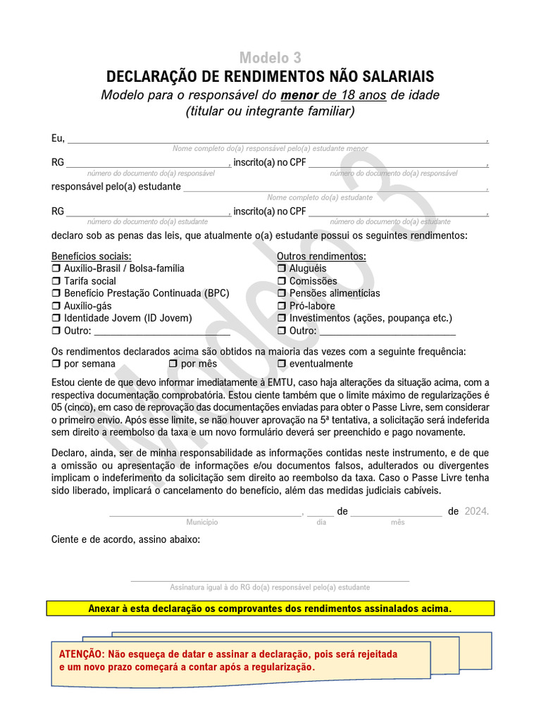 21_DECLARAÇÃO DE RENDIMENTOS - COMPROVANTE -7 | PDF