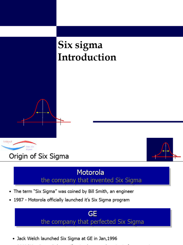 6 Sigma - Good Presentation | PDF | Six Sigma | Sampling (Statistics)