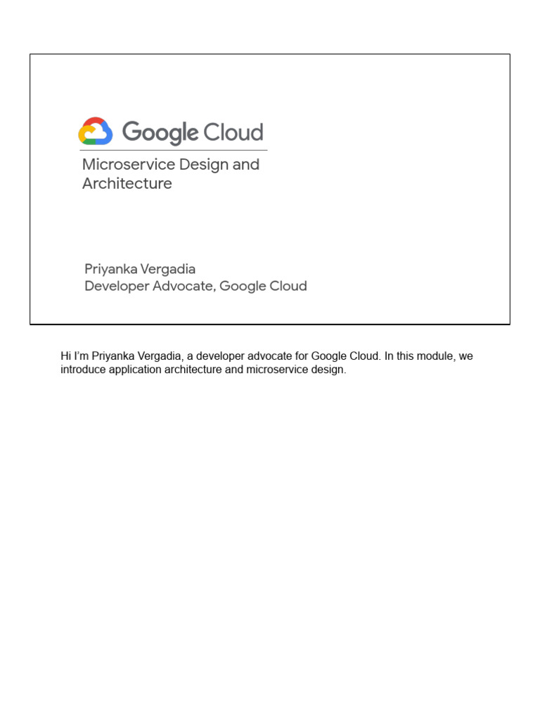 02 Microservice Design and Architecture | PDF | Representational State Transfer | Cloud Computing