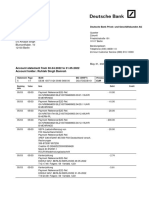 Statement of Account BBVA | PDF | Banks | Money