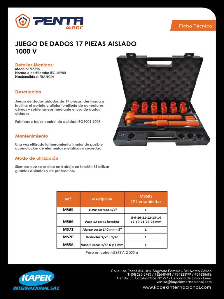 Penta Alroc Ms69s | PDF