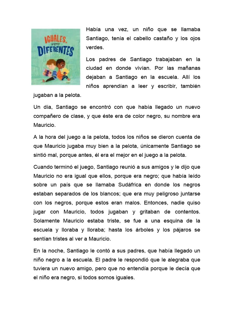 Cuento Sobre La Discapacidad | PDF