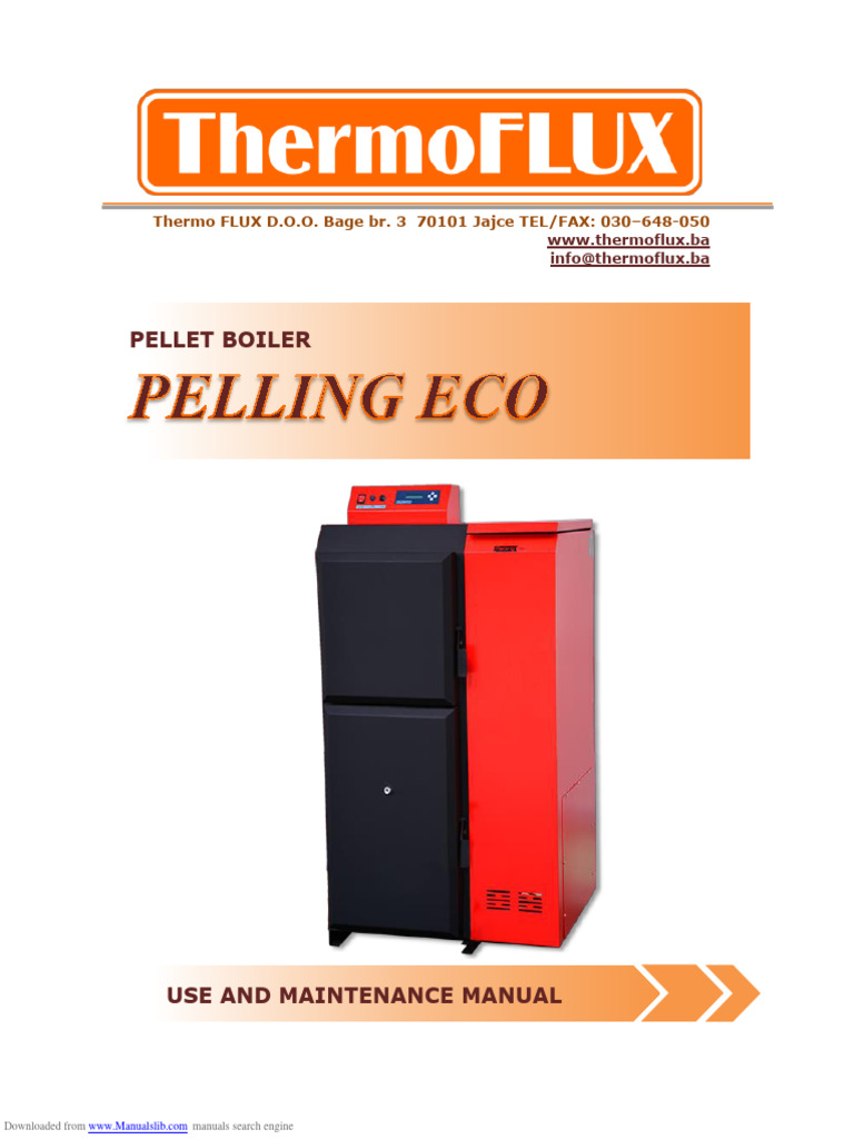 Pelling 25 Eco | PDF | Boiler | Thermostat