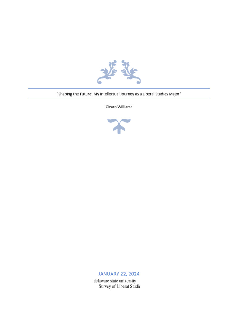 Intellectual Autobiography Assignment 2024 | PDF | Constructivism ...