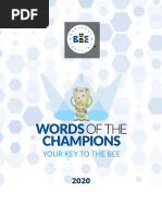 400 Spelling Bee Word List Every Level Easy Difficult and Impossible | PDF