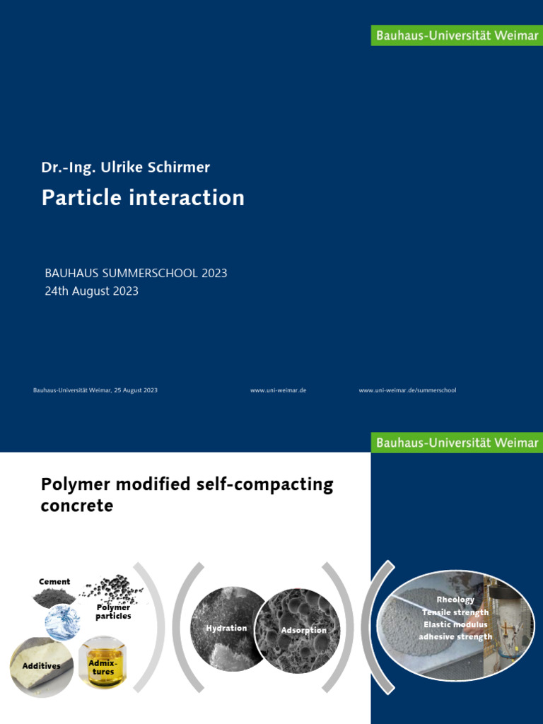 Particle Interaction - Eng - 01 | PDF | Intermolecular Force | Colloid