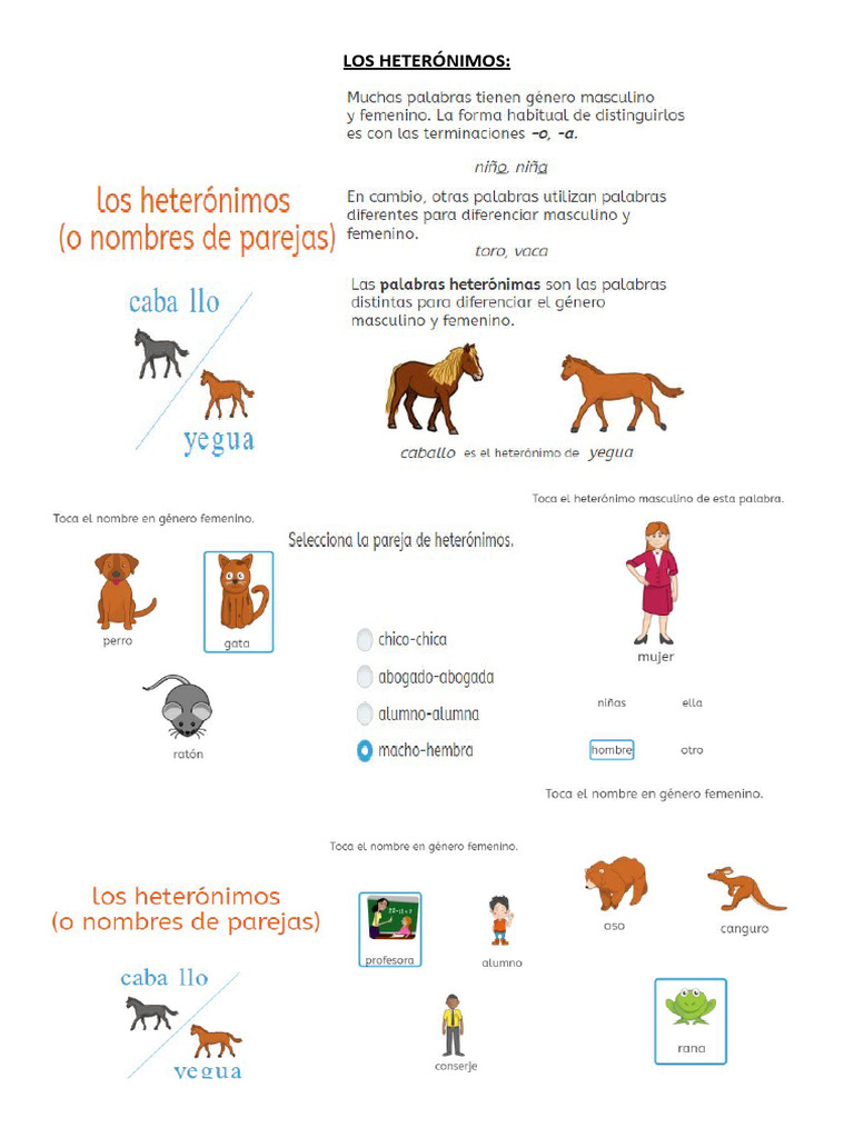 Los Heterónimos | PDF