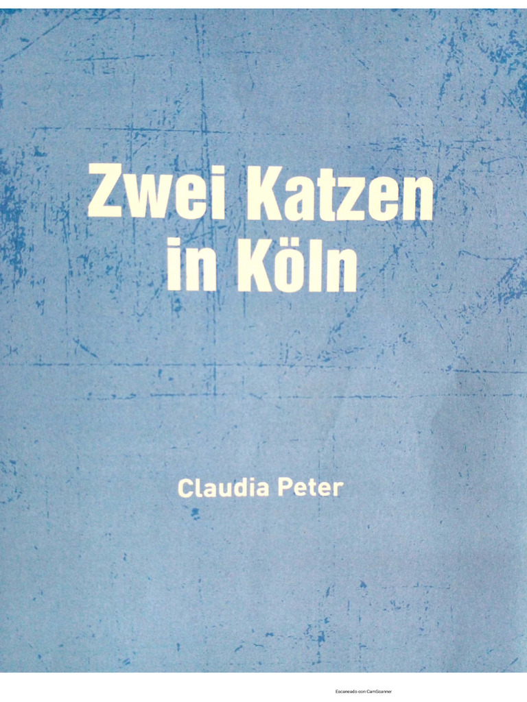 Zwei Katzen in Koln 5-35 Escaneado | PDF