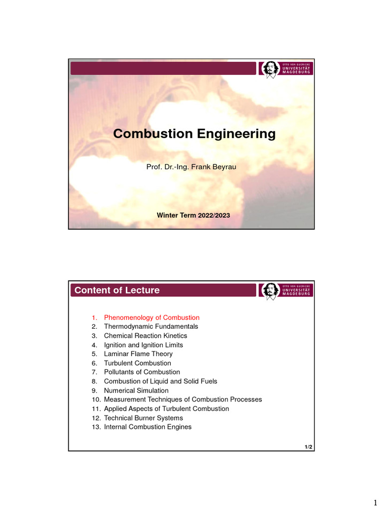 Introduction To Combustion | Download Free PDF | Combustion | Fires