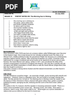 Grade 10 Engfa Short Stories Study Guide | PDF