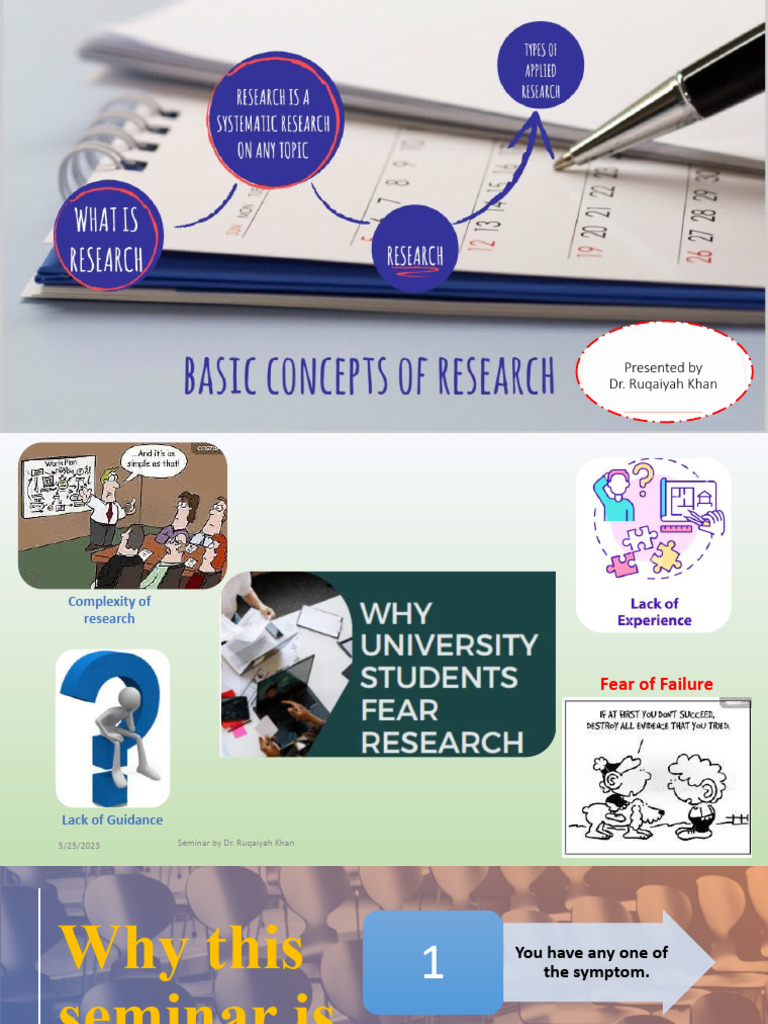 Basic Concept of Research by Dr. Ruqaiyah | PDF | Methodology ...