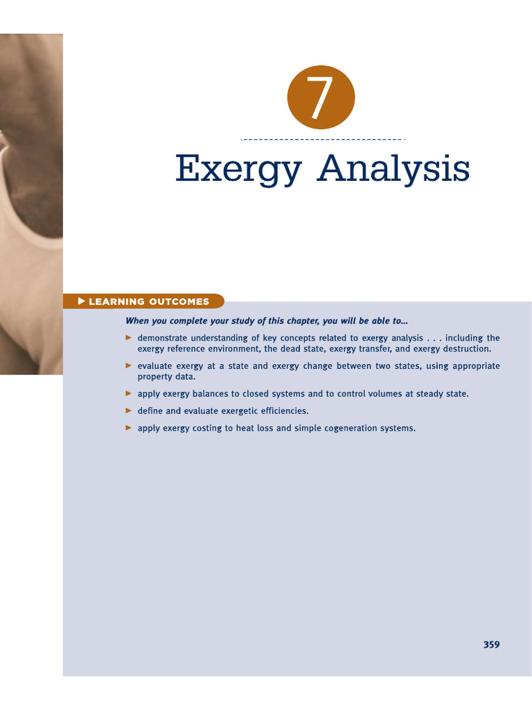 Thermodynamics-Exergy Analysis-7Th. Ed. Moran | PDF