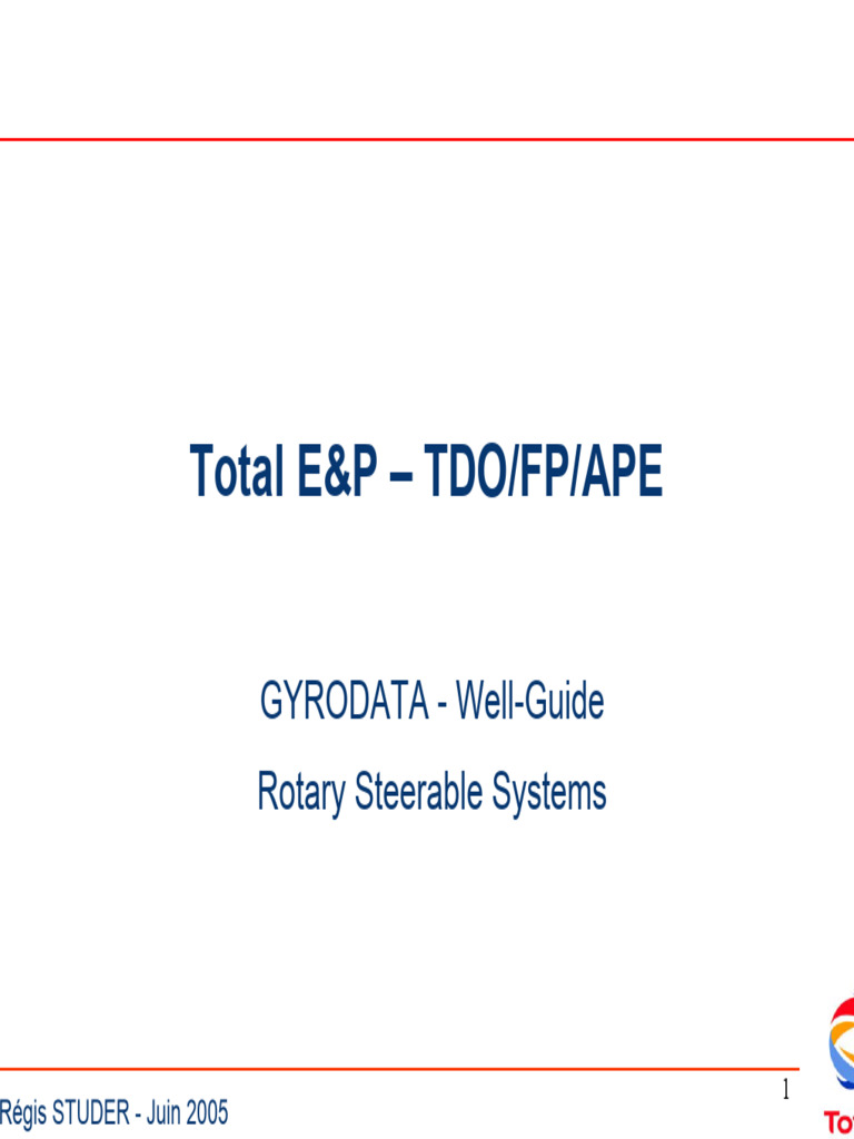 Gyrodata Well-Guide RSS Overview | PDF | Manufactured Goods