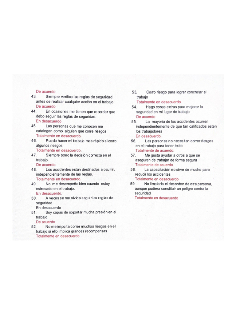 Respuestas Midot | PDF