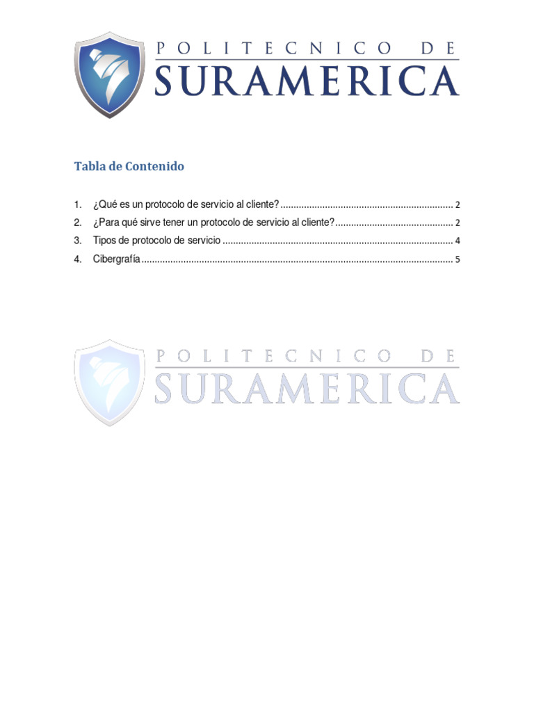 Documento de Apoyo - Protocolo y Etiqueta en El Servicio Al Cliente | PDF | Servicio al Cliente ...