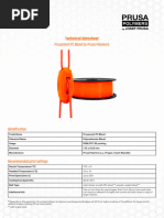 ASA FDM Filament Material Data Sheet | PDF | Yield (Engineering ...