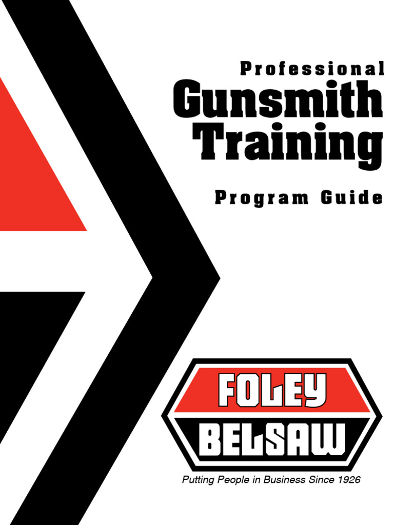 Gunsmith Program Guide | PDF | Firearms | Telescopic Sight