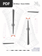 An-225 Paper Model Simplified | PDF