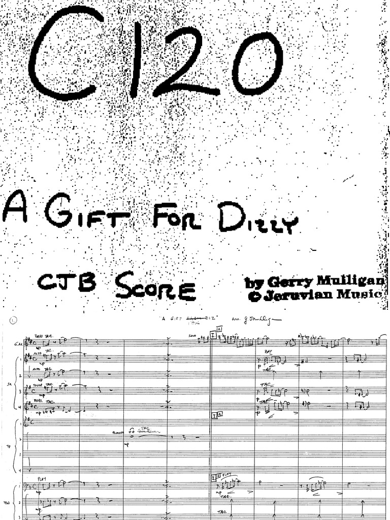 A Gift For Dizzy-Gerry Mulligan | PDF