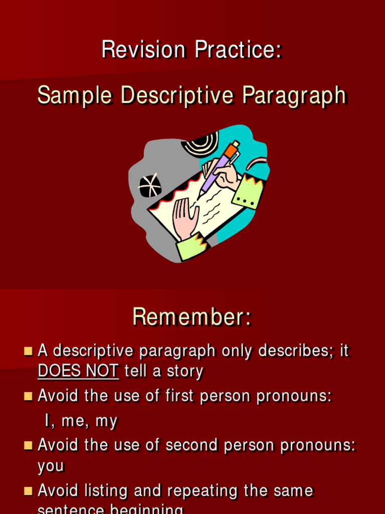 Descriptive Paragraph Process | PDF | Snow