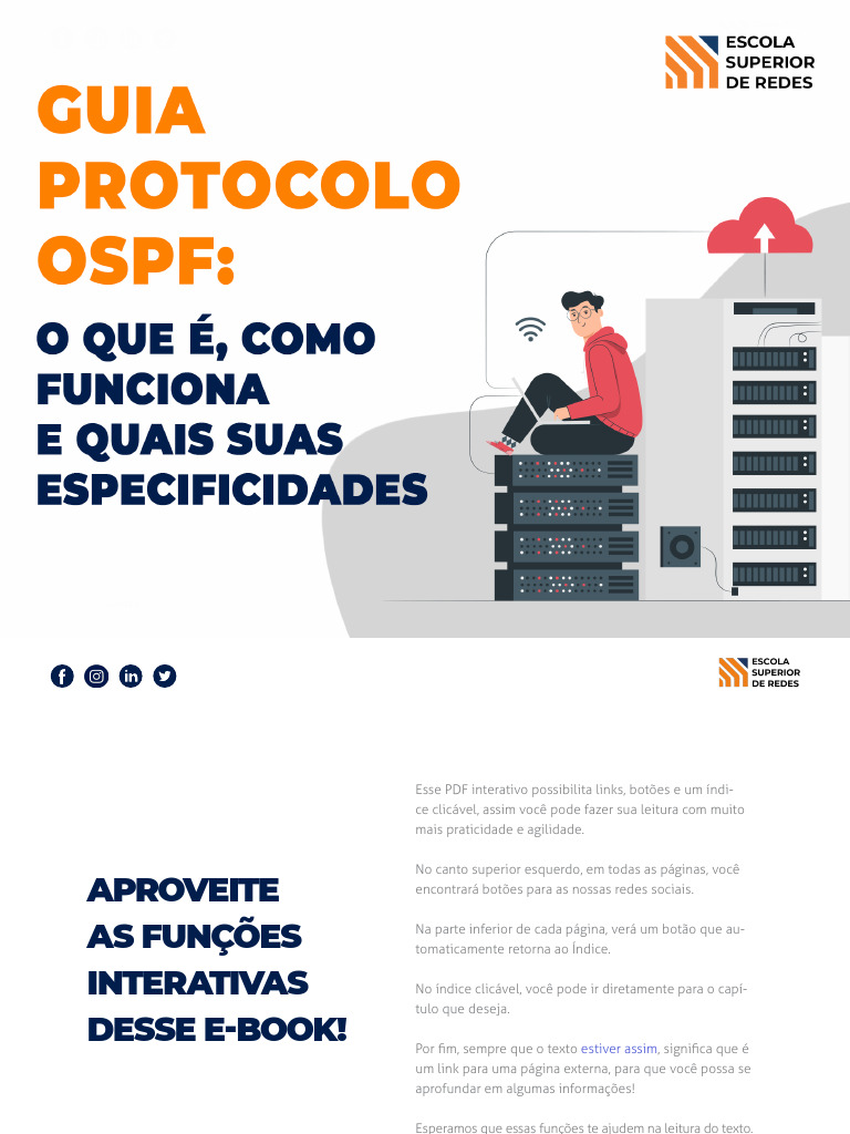 Guia Protocolo OSPF | PDF | Roteamento | Roteador (informática)