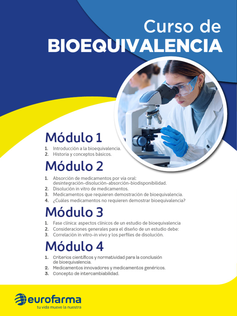Modulo 1 Bioequivalencia | PDF | Medicamentos con receta ...