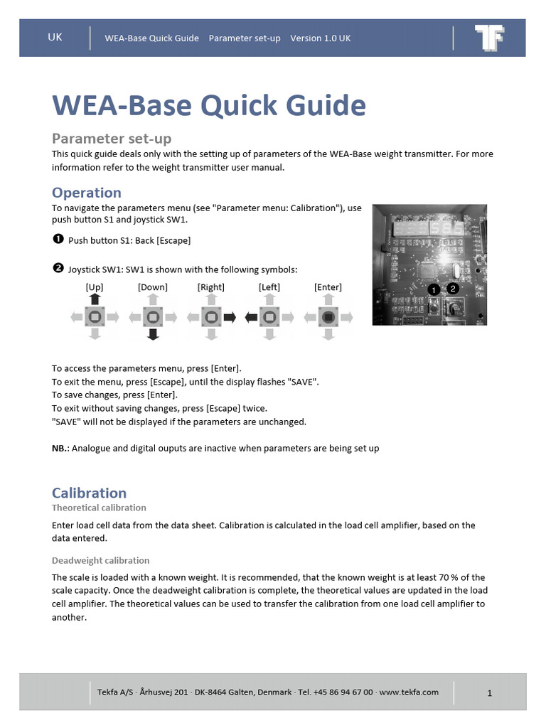 WEA Base Quick Guide | PDF | Menu (Computing) | Computing