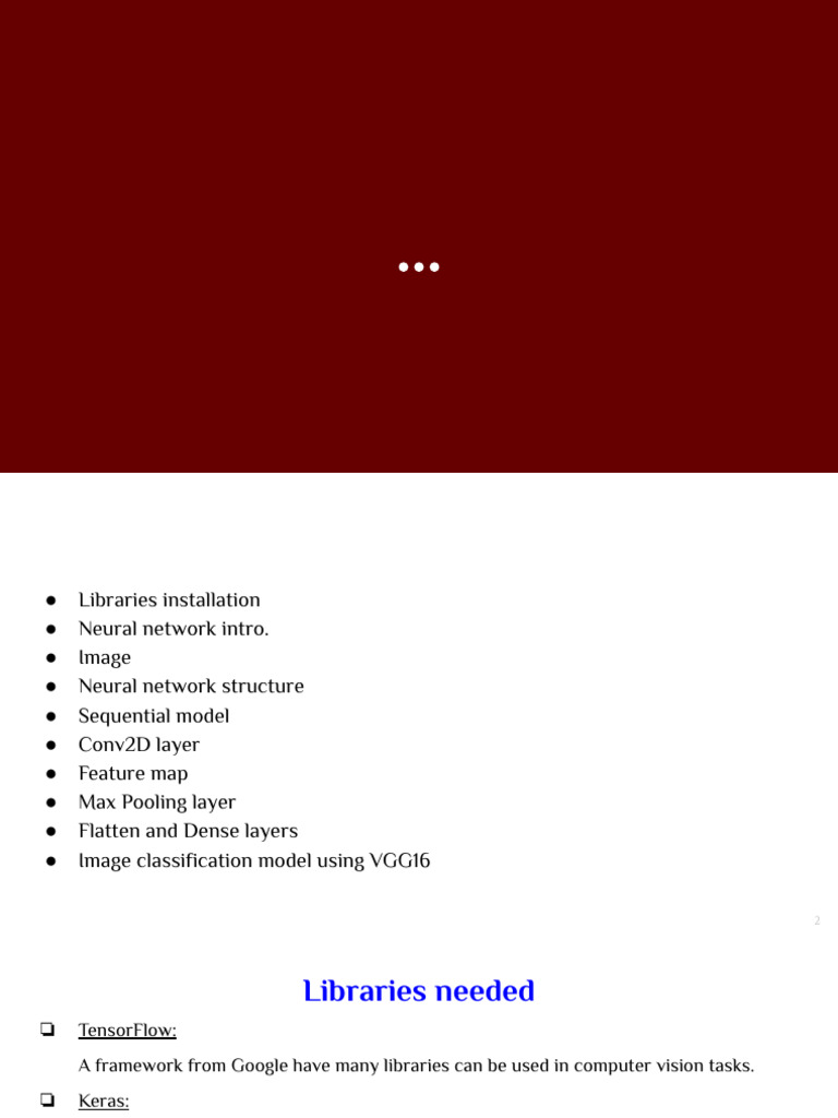 Keras Computer Vision Guide | PDF | Artificial Neural Network | Machine Learning