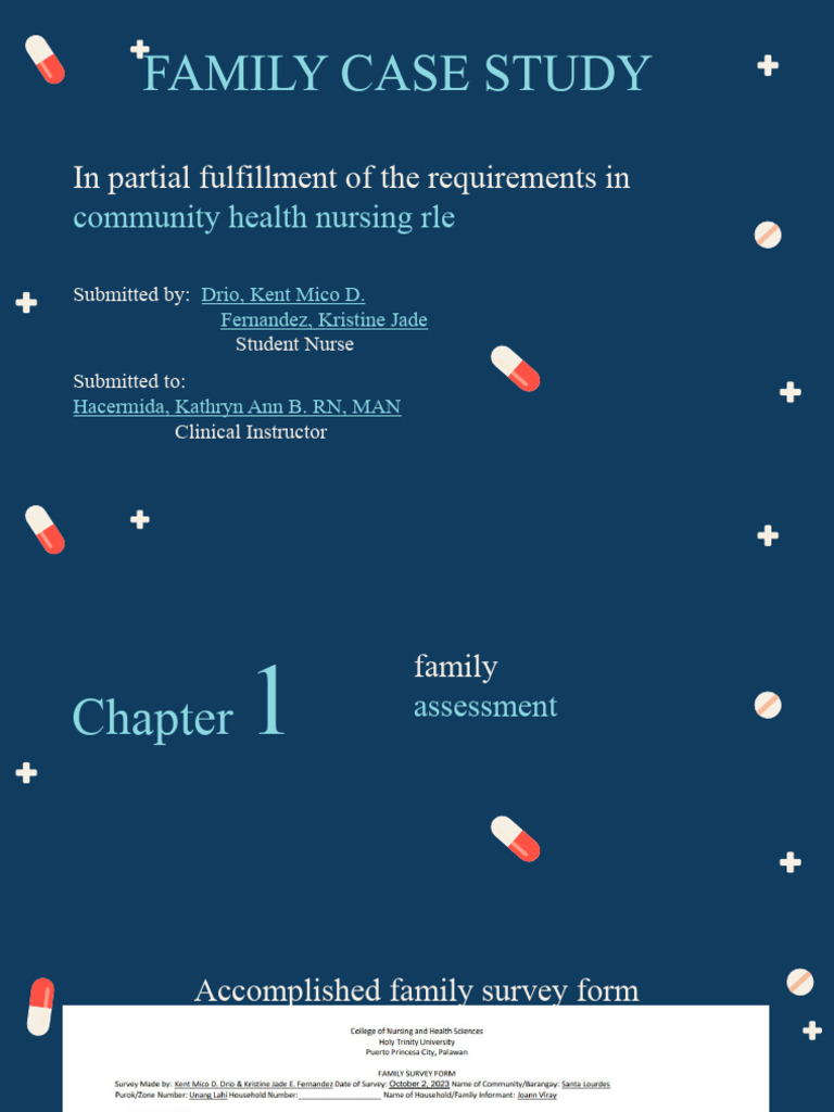 Drio and Fernandez. (Family Case Study) | PDF | Hypertension | Nursing