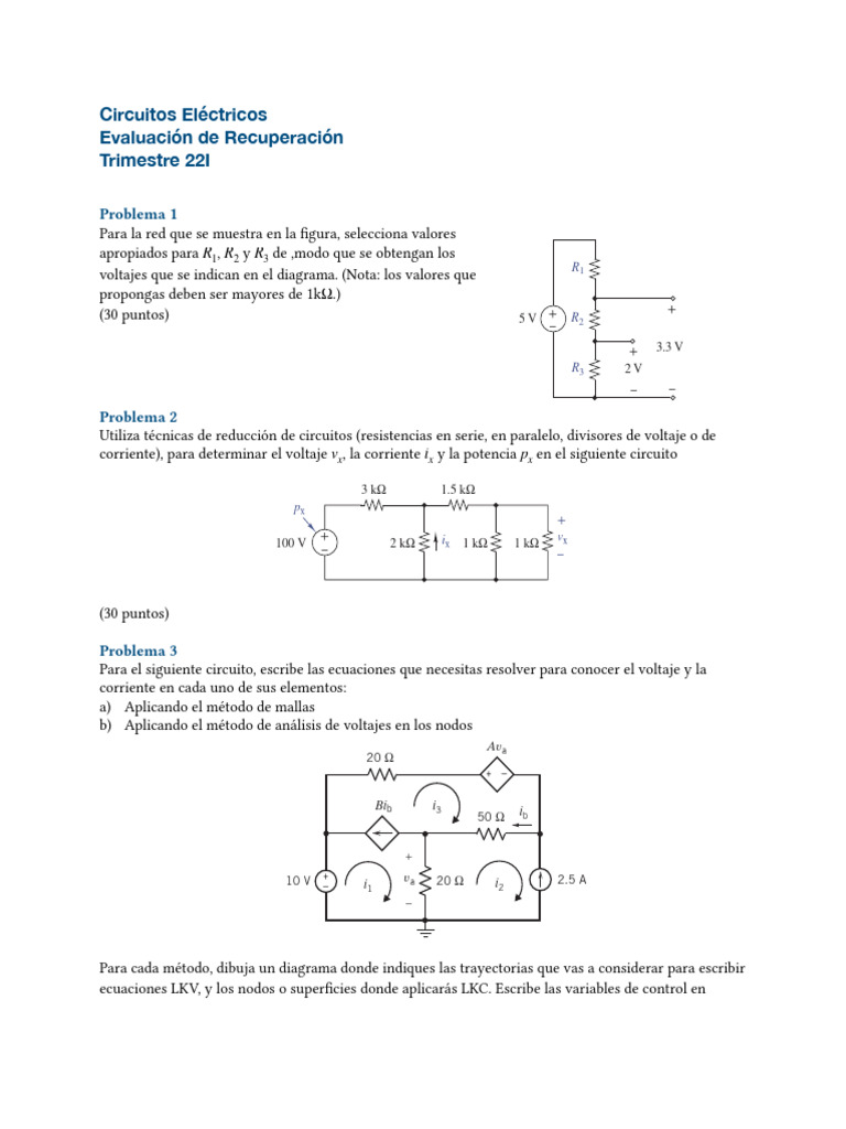 ER CircuitosElectricos | Download Free PDF | Amplifier | Electrical Network
