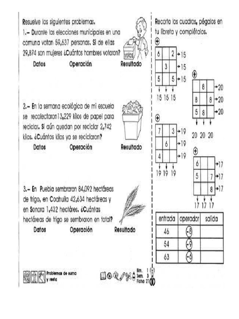 Ejercicios de Matemática 4to Grado | PDF Ejercicios de Matemática 4to Grado | PDF