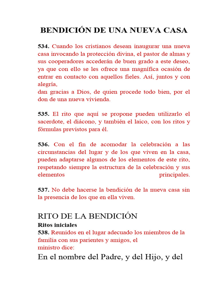 Guia Para Bendiciones | PDF | Oración | Bendición