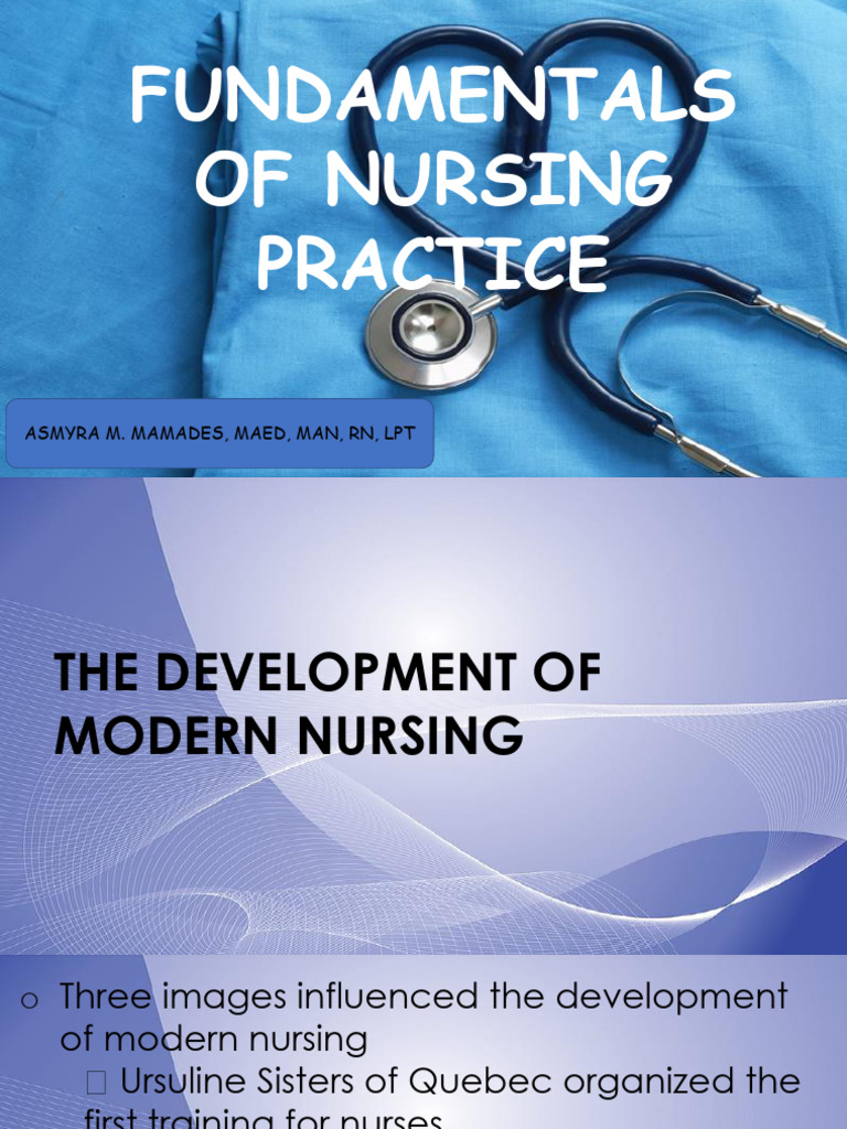 Fundamentals of Nursing | PDF | Nursing | Hospital