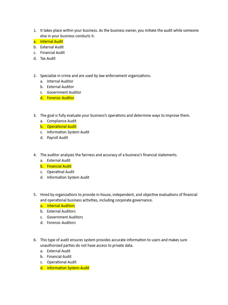 Auditing Revised Pdf Audit Financial Audit